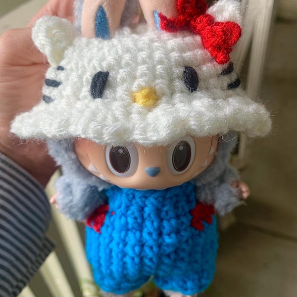 Labubu Doll Lucky - Etsy