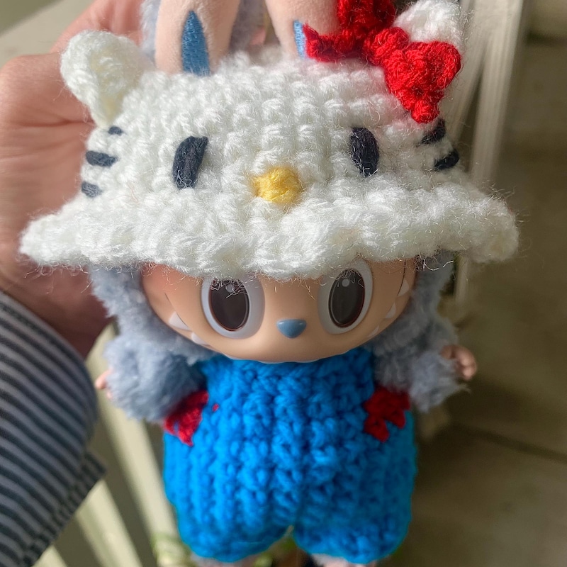 Helllo Kitty Labubu - Etsy