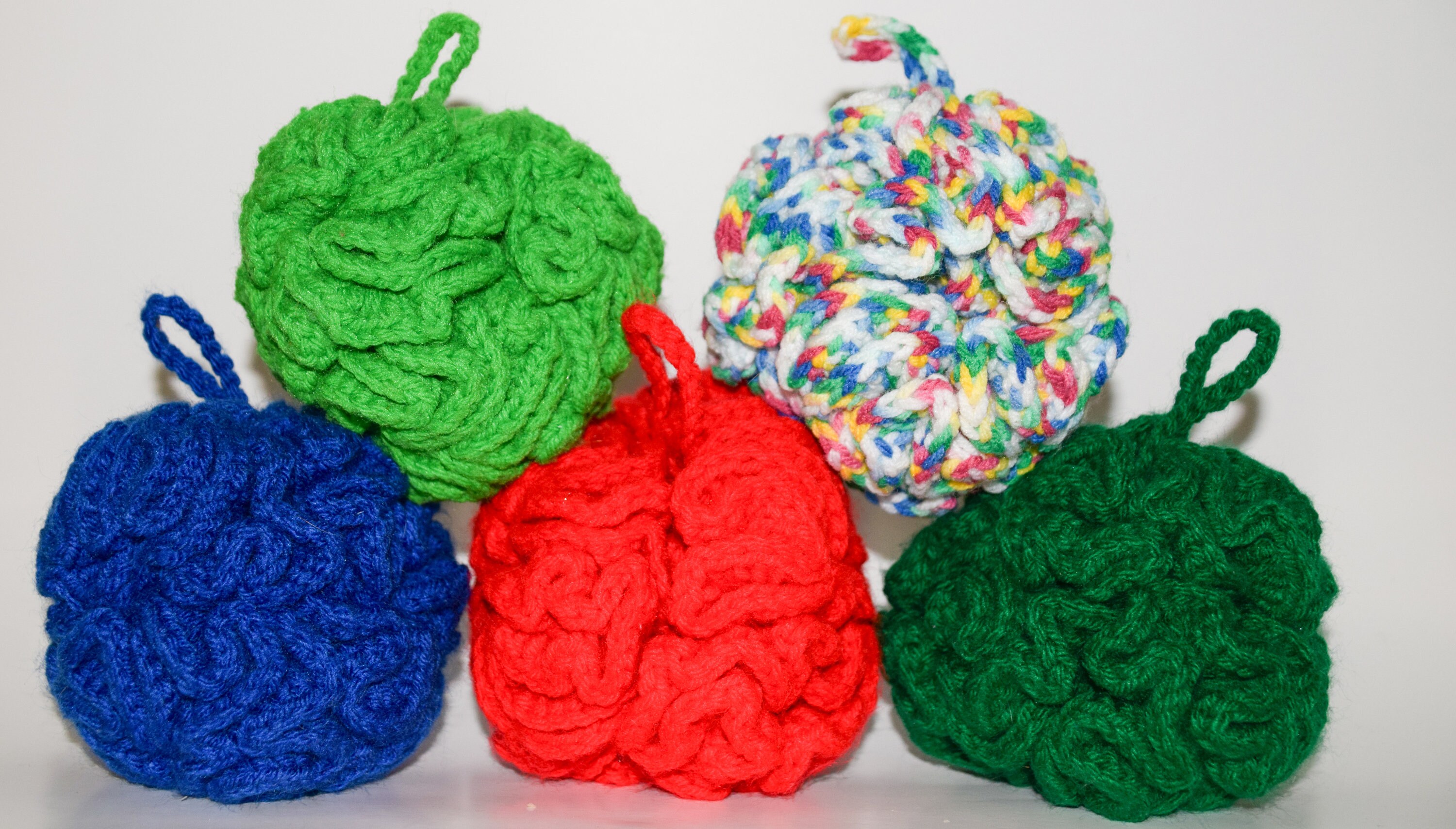 Crochet Bath Pouf Handmade Bath & Shower Loofah Puff - Etsy