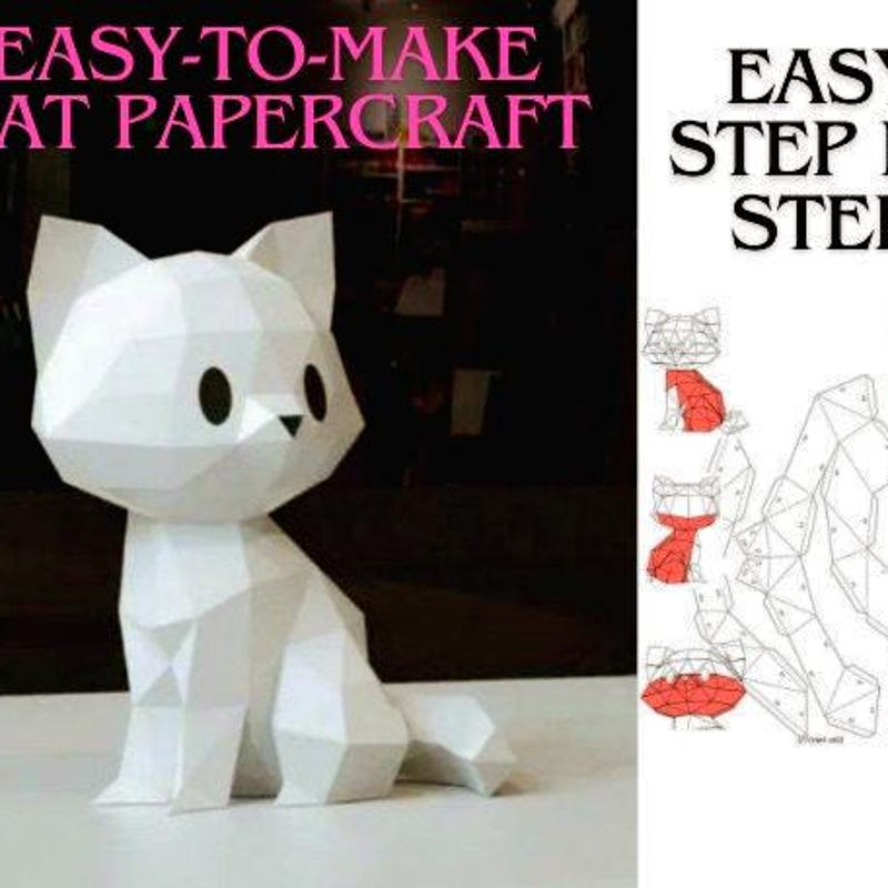 Ocicat 3d Papercraft - Etsy