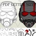 Antman Helmet Papercraft Template / Easy to Do / Cosplay Project ...