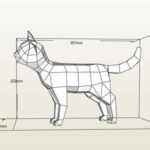 Cat Papercraft Template You Will Do It Very Easily With Step by Step ...