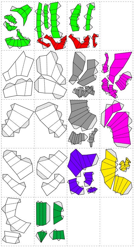 Cat Papercraft Template: Low Poly 3D Paper Statue (PDF) - Etsy UK