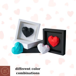 Framed Heart Papercraft Step by Step Easy to Make - the Best Handmade ...