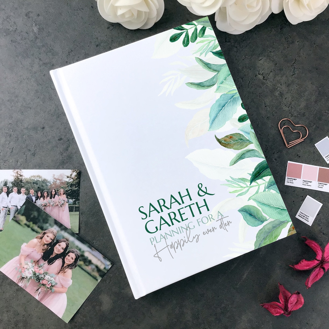 Personalised WEDDING PLANNER Book | Engagements Present Idea | Bride-to ...