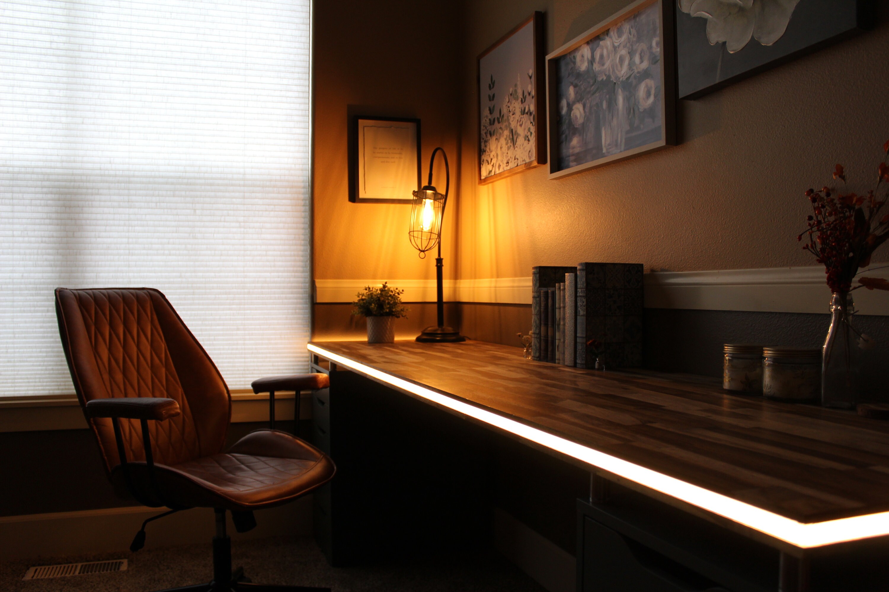 Butcher Block Office Desk Top / Table Top / Island Counter Top With ...