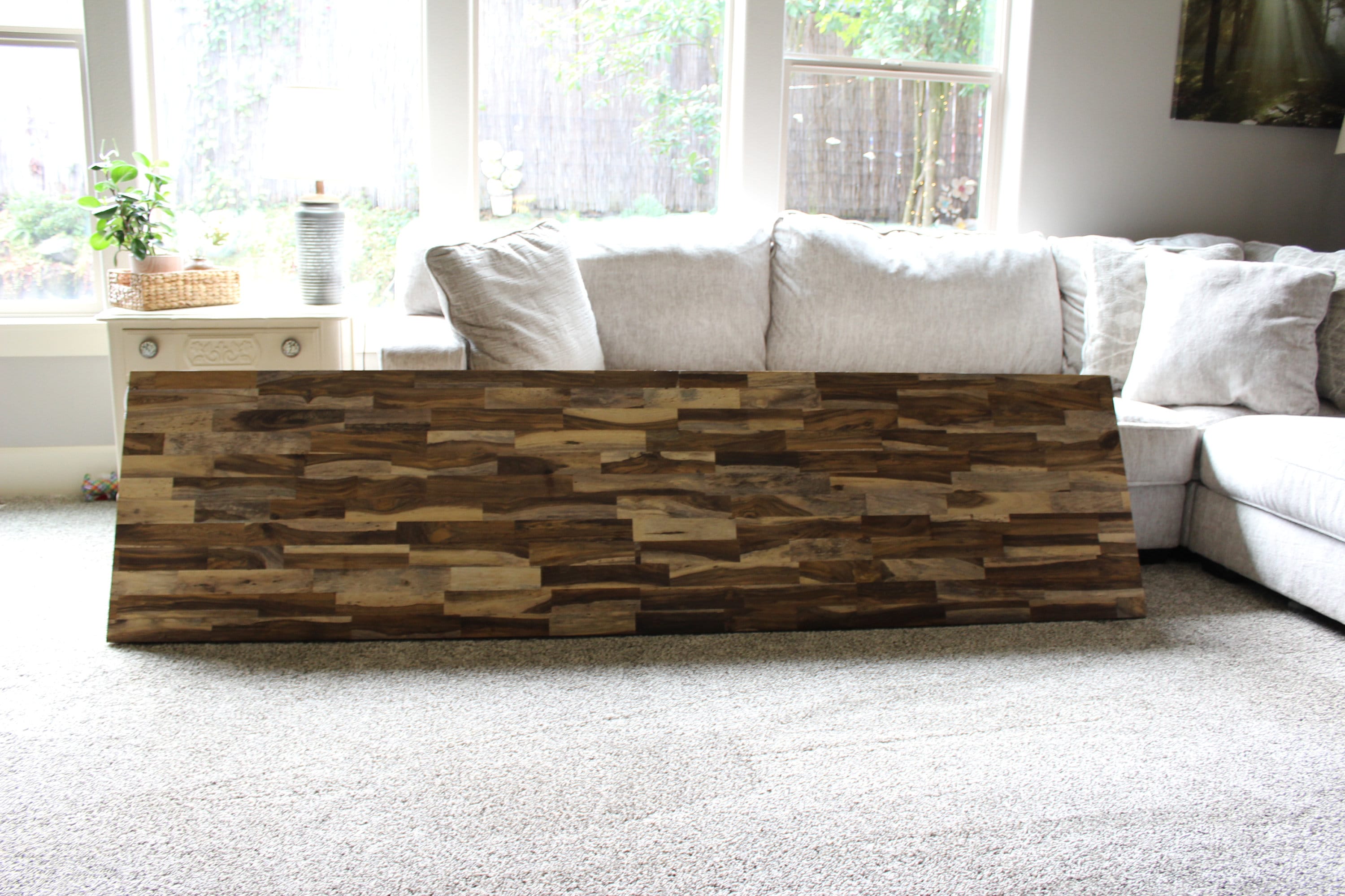 Butcher Block Office Desk Top / Table Top / Island Counter Top With ...