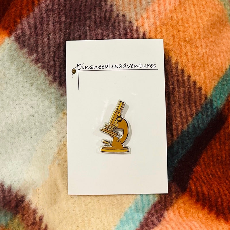 Microbiology Pin - Etsy