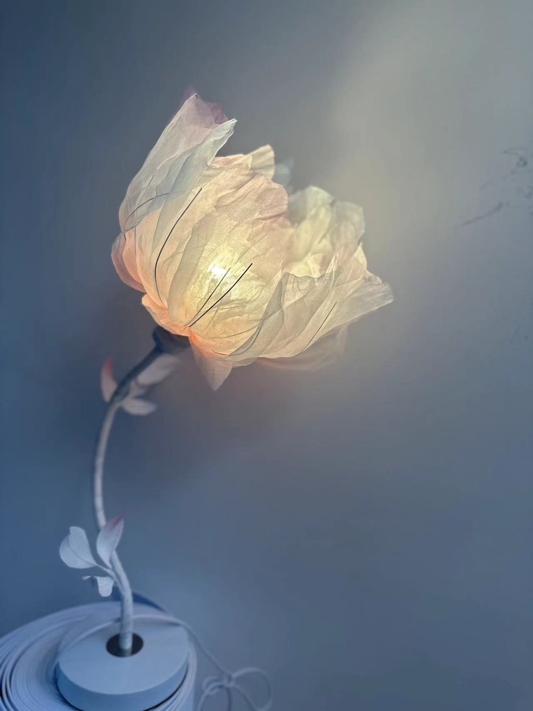 Flower Table Lamp Cute Desk Lamp for Home Decor Special Romantic Gift ...