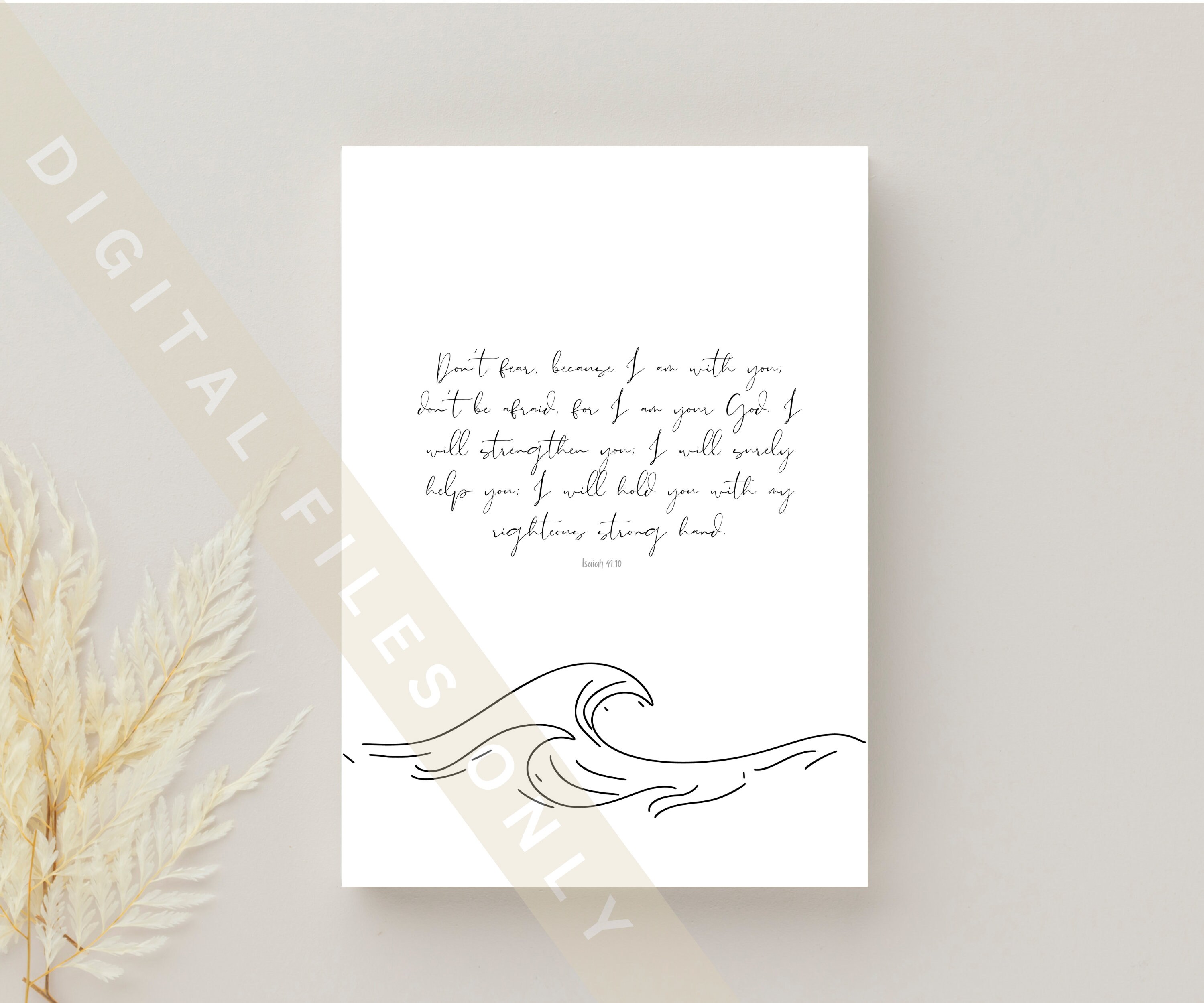 Printable Scripture Line Art Wall Decor Digital Christian Wall Art and ...