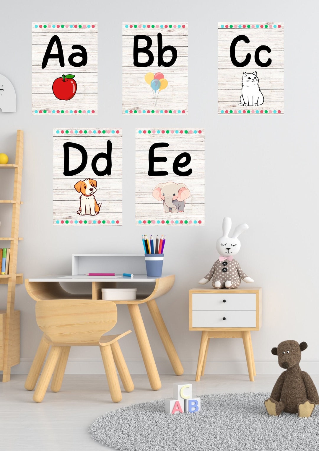 A to Z Alphabet Printable Posters Digital Download Classroom Posters ...