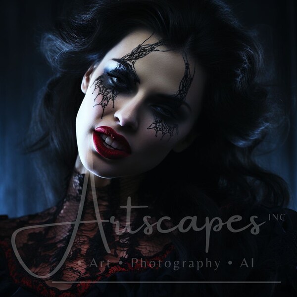 Vampire Canvas Art - Etsy