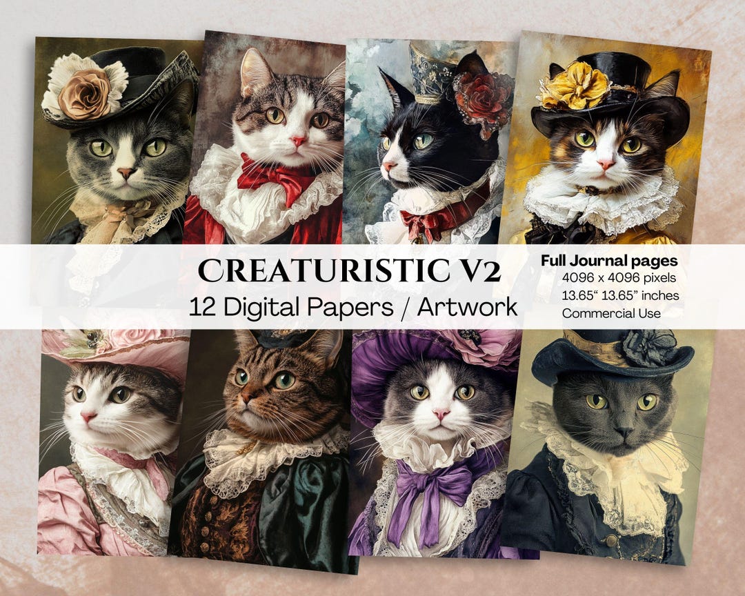 Clothed Cats, Felines, Cats in Clothes, Vintage Cats, Cat Art, Cat ...