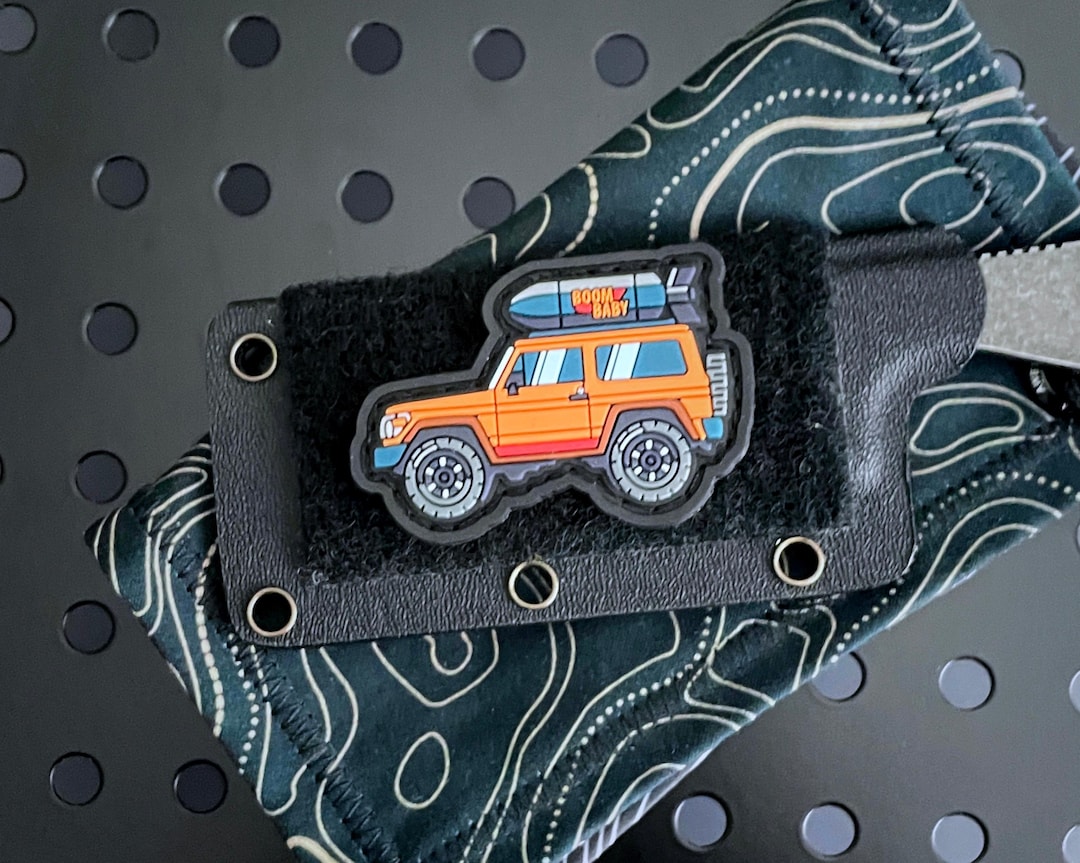 Boom Baby Offroad Patch | Wicked Motors Patch | Orange Offroad Vehicle ...