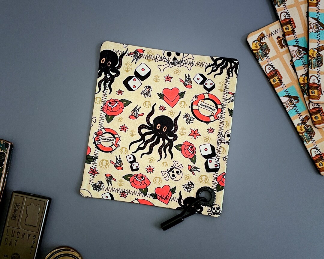 Sailor Tattoo Hank | Modern Handkerchief | Sea Pirate Style Hank With ...