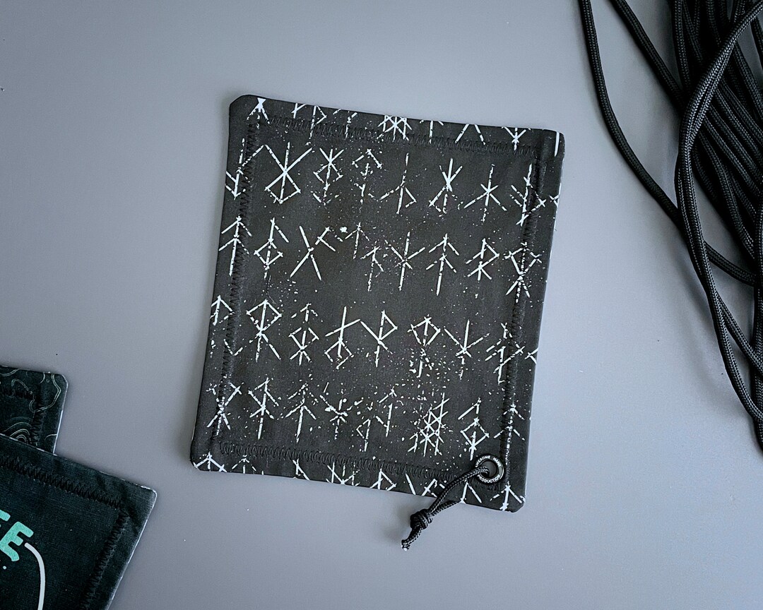 Runes Hank Modern Handkerchief Nordic Norse Viking Runes Style Hank ...