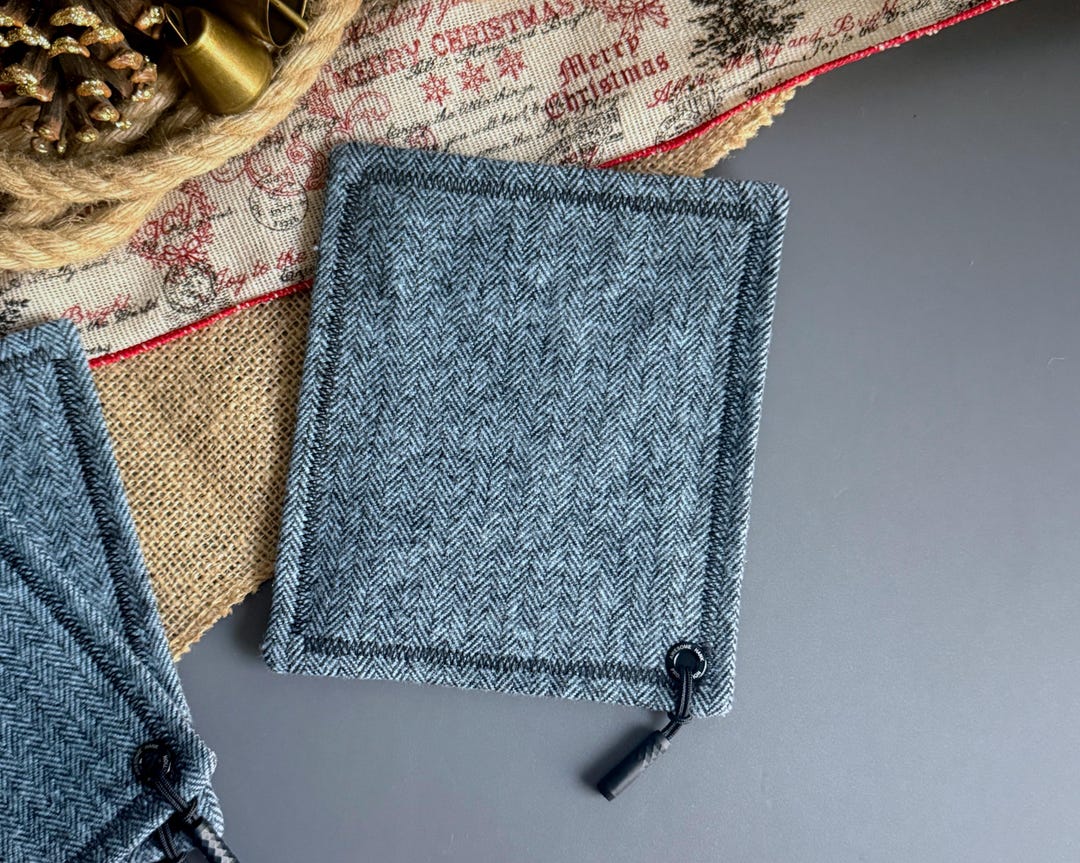 Ocean Tweed Flannel Handkerchief: Microfiber Cleaning Cloth With Mini ...