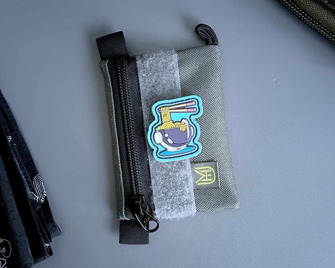 Astro Ramen Patch PVC Morale Patch Ramen Style With Astronaut ...
