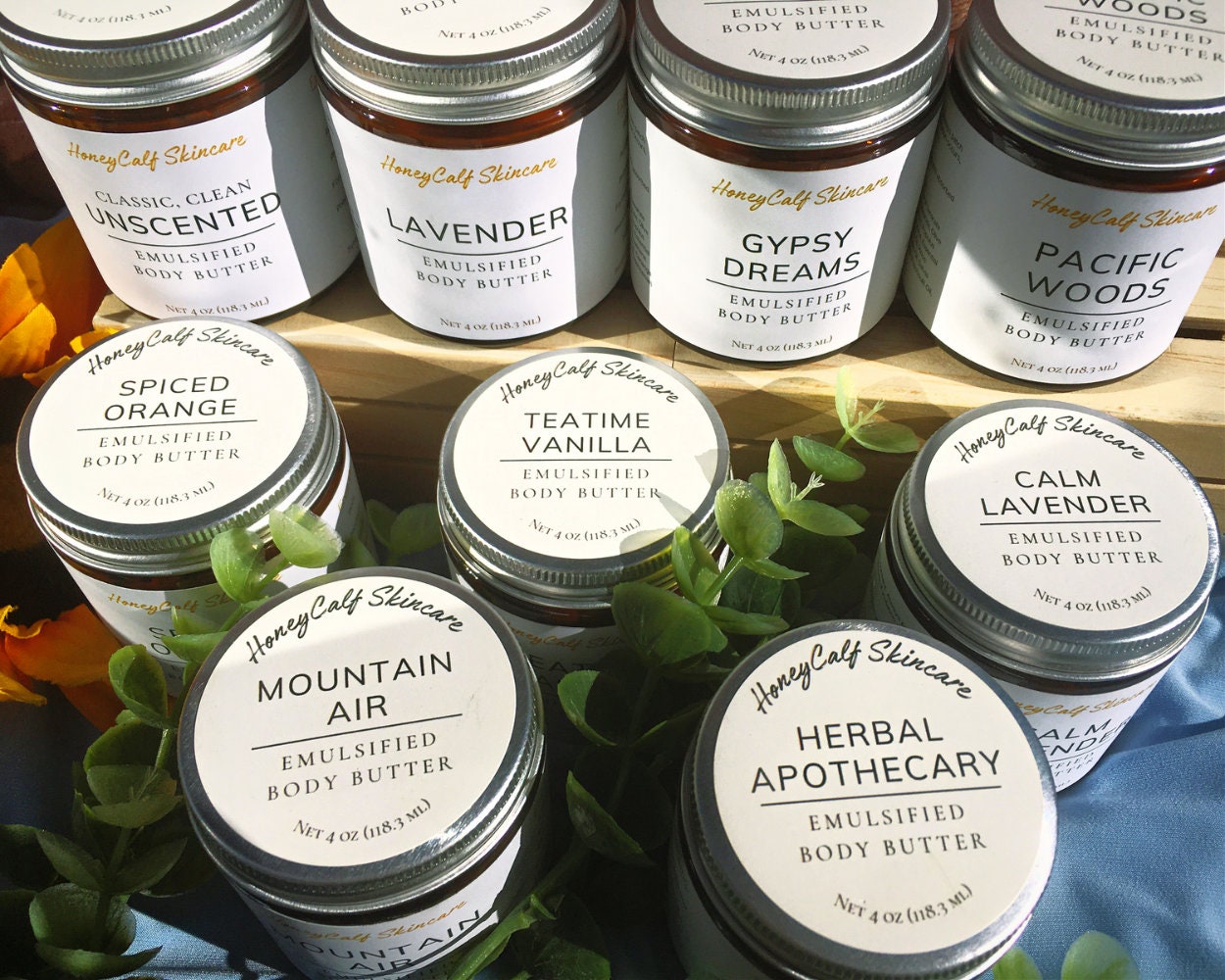 Emulsified Body Butter, Mountain Air. Grassfed Tallow, Natural Skincare ...