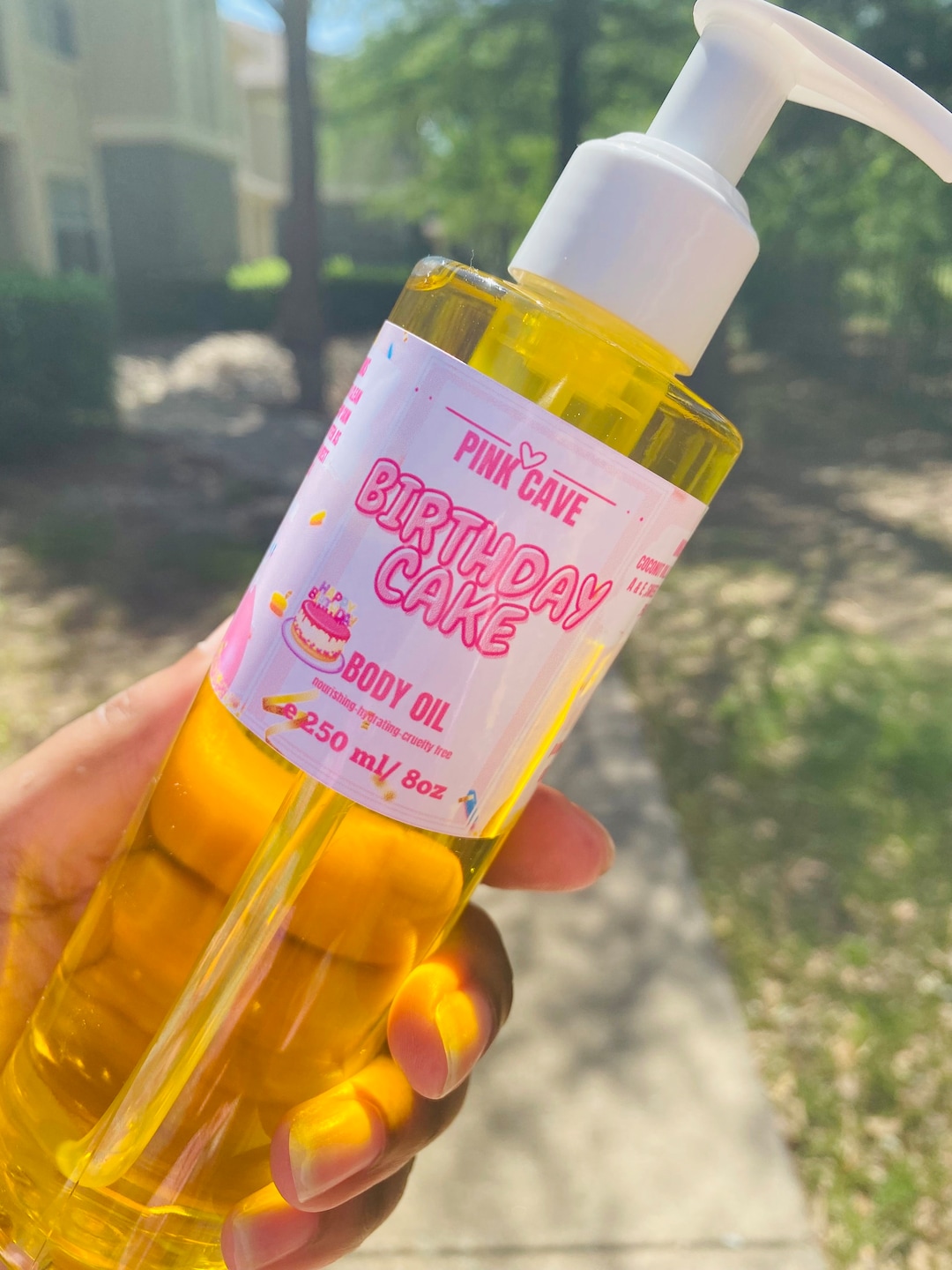Birthday Cake Body Oil - Etsy