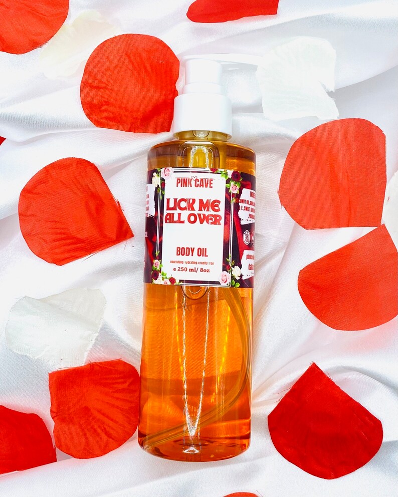 Lick Me All Over Body Oil - Etsy
