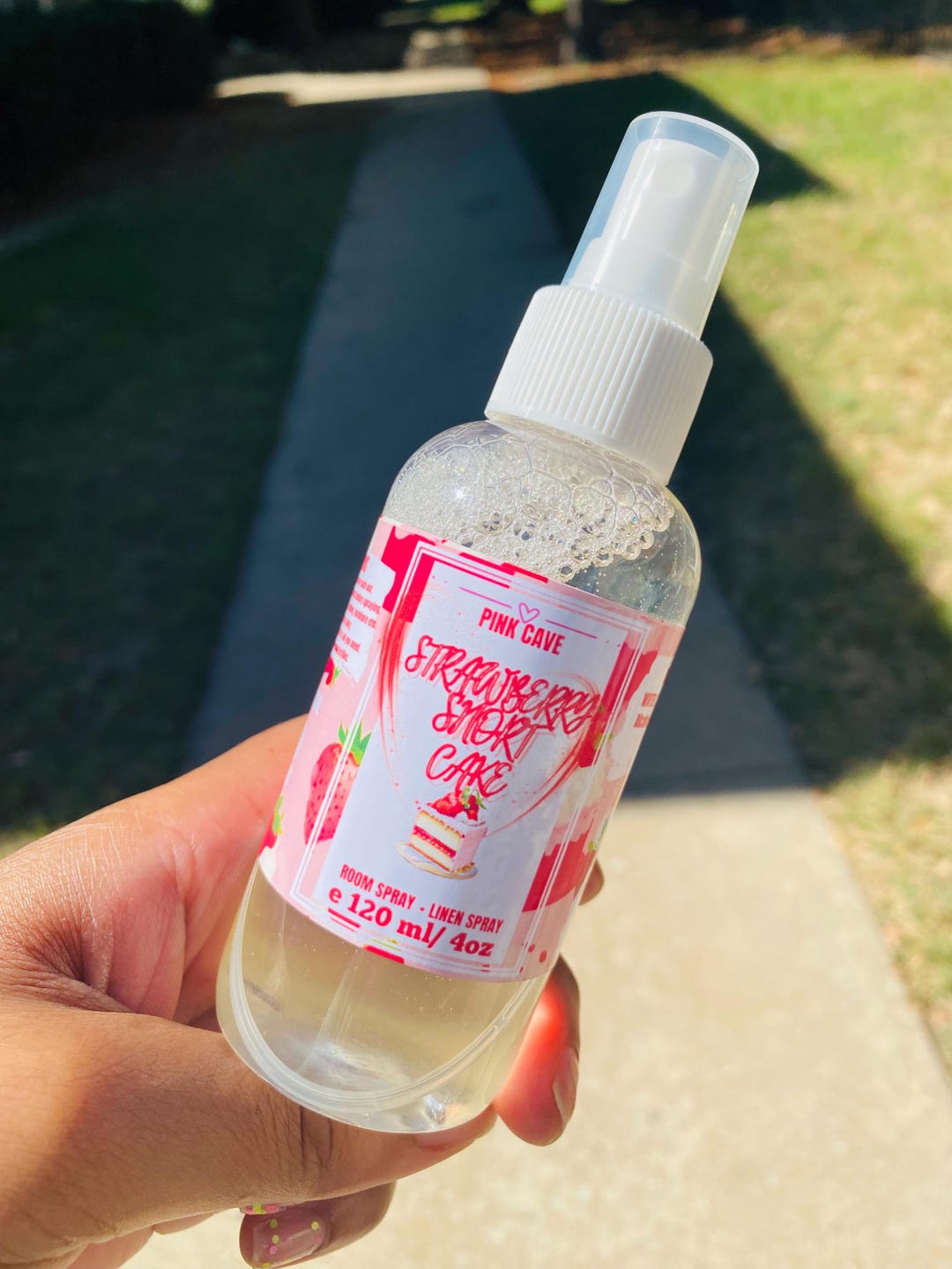 Strawberry Shortcake Cake Room Spray - Etsy