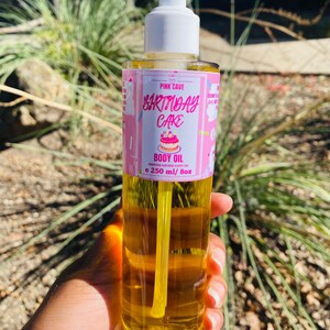 Birthday Cake Body Oil - Etsy