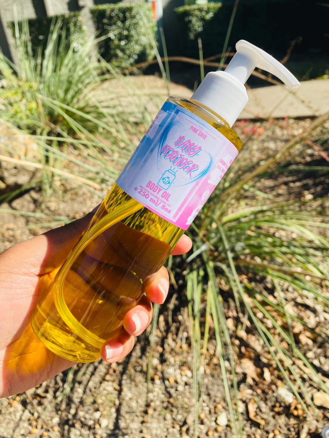 Baby Powder Body Oil - Etsy