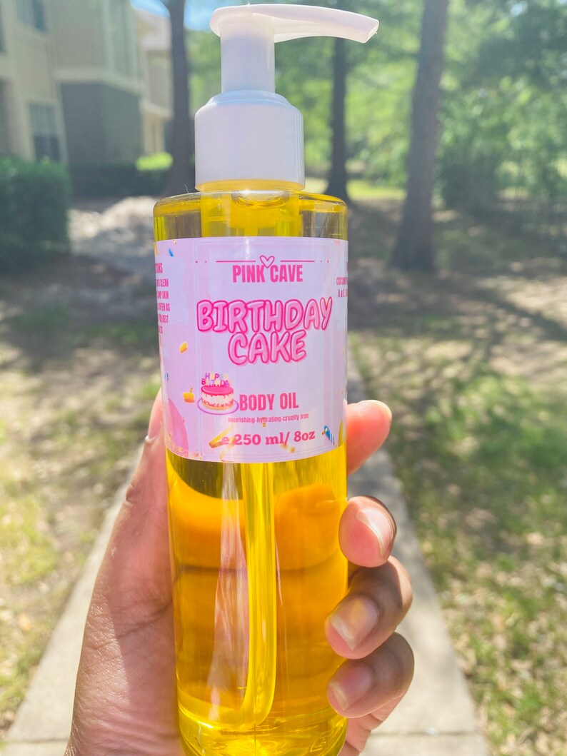 Birthday Cake Body Oil - Etsy