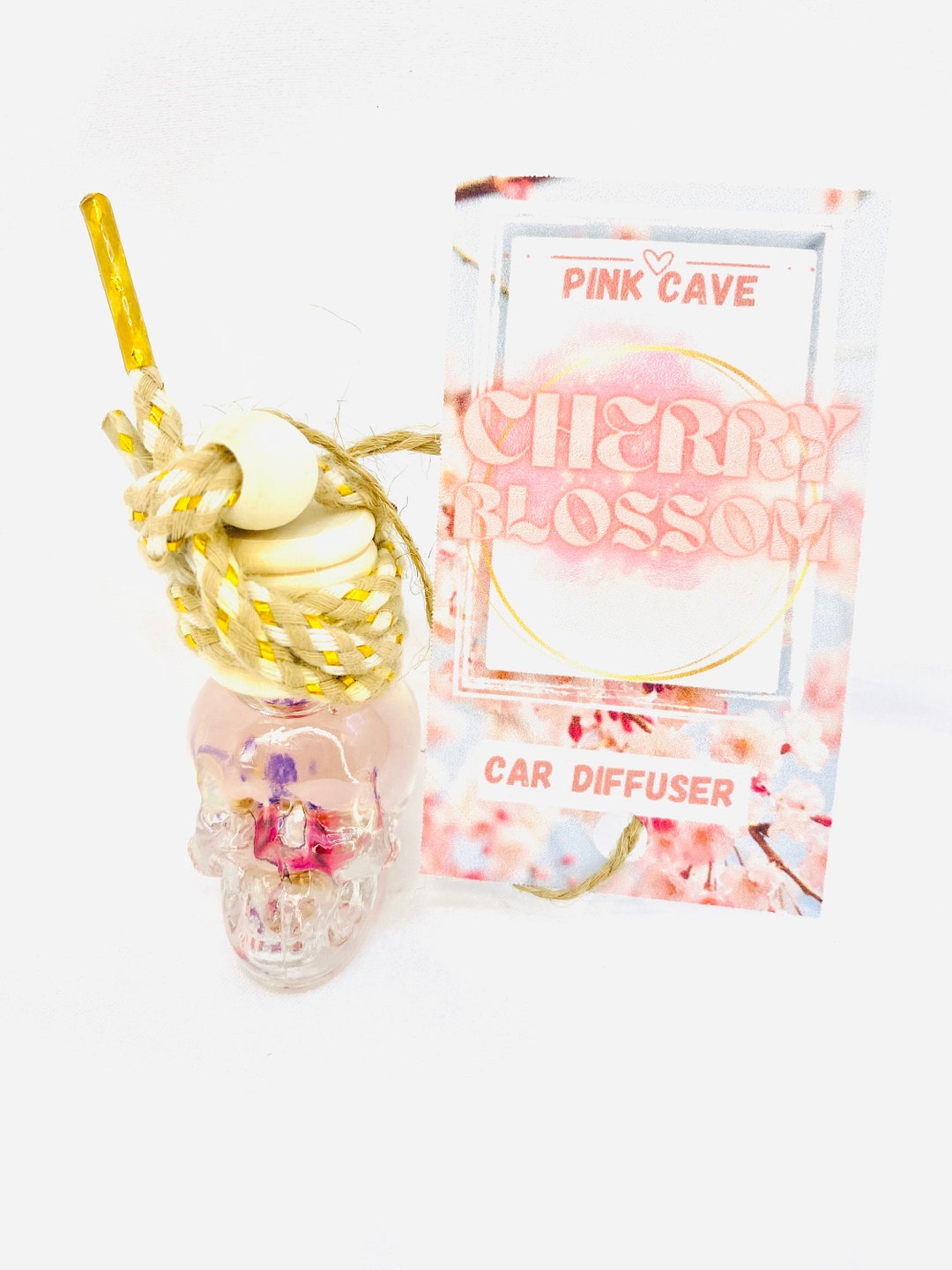 Japanese Cherry Blossom Car Diffuser Skull Head Diffuser Cute Car ...