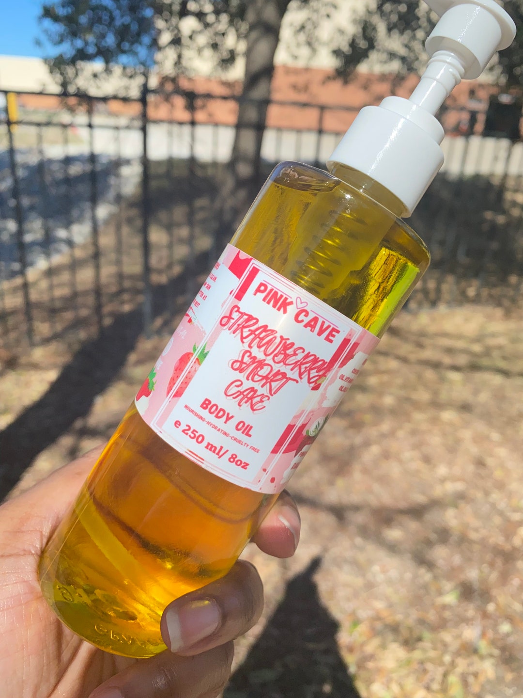 Strawberry Shortcake Body Oil Etsy