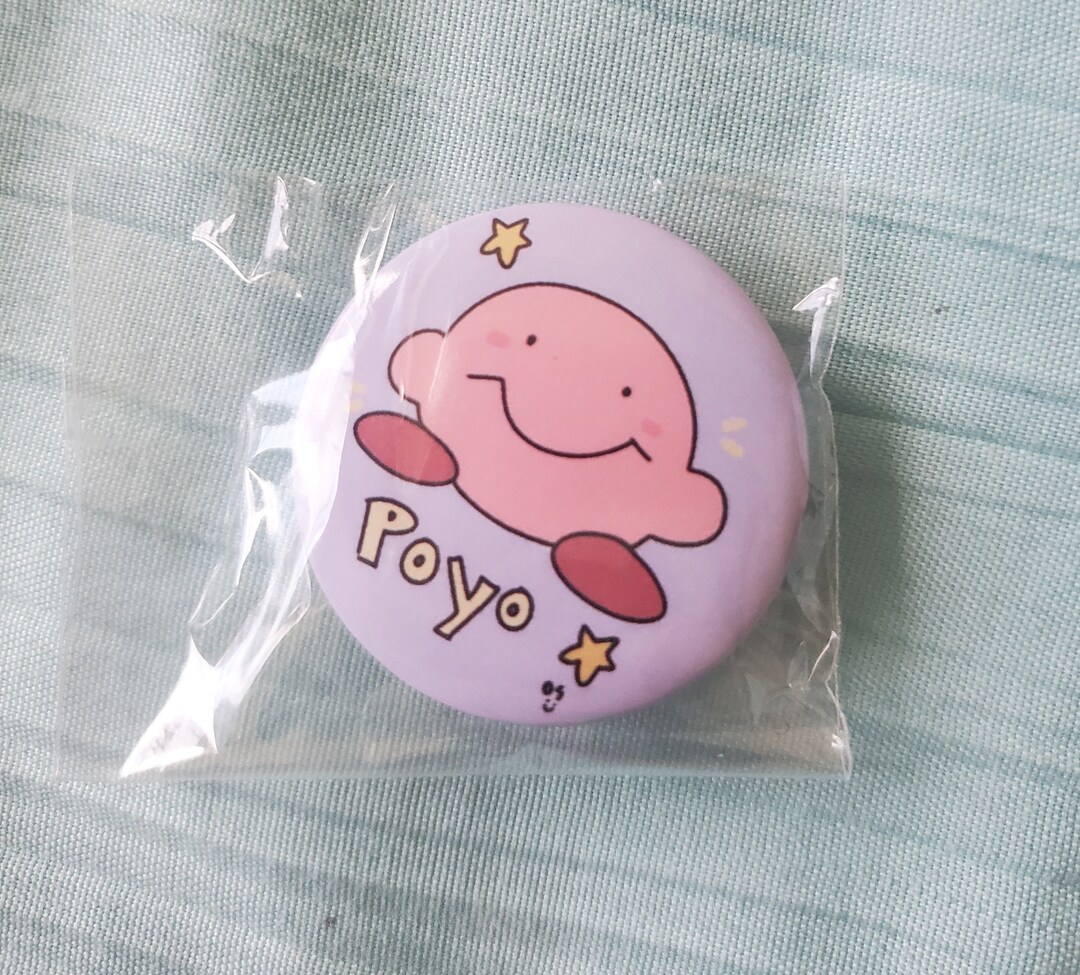 Kirby poyo Button - Etsy