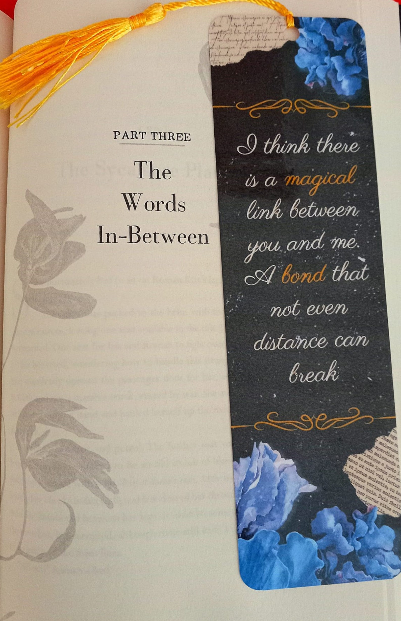 A Magical Link | Divine Rivals Inspired Bookmark | Romance | Fantasy ...