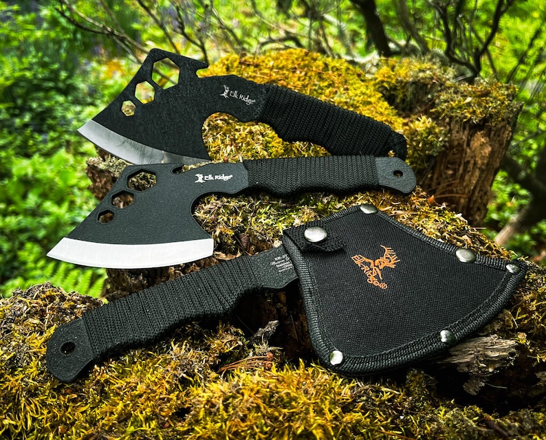 Personalized Camping Hatchet Set, Groomsmen Gift, Custom Engraved Axe ...