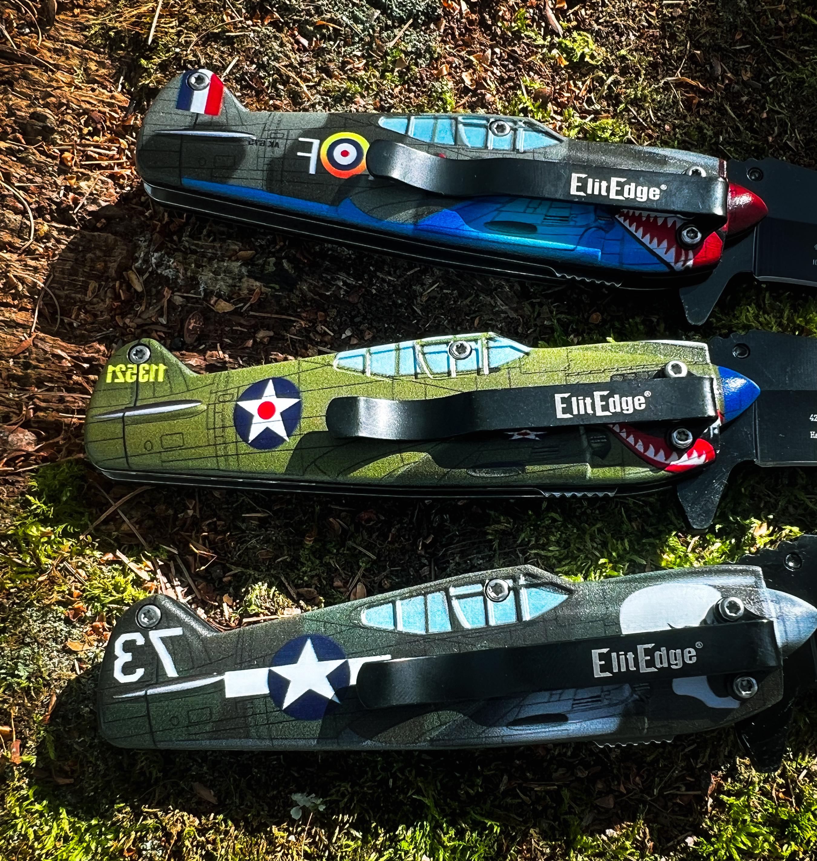 Personalized Fighter Plane Pocket Knife, Engraved Gift - Etsy