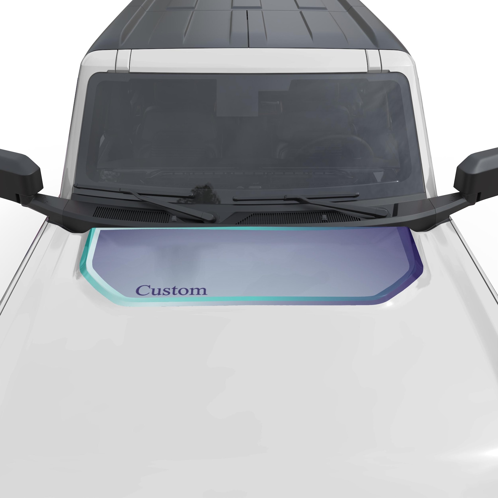 Graphic Decals for Ford Bronco 2021+ Heritage Retro Vaporwave Hood ...