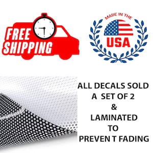 For Ford Bronco Sticker 2021+. High Surf Wave Rear Quarter Window Decal ...