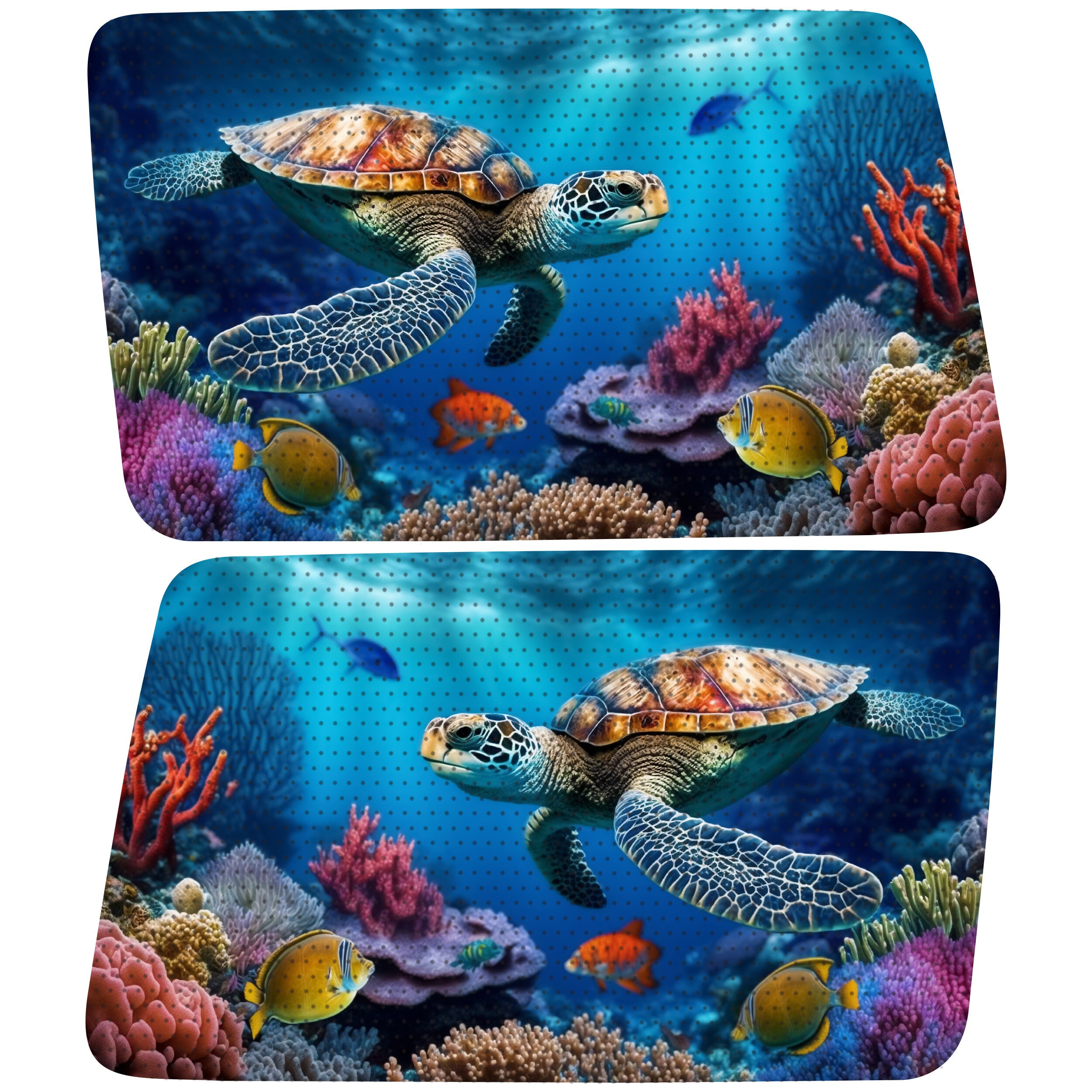 Fits Jeep Wrangler Window Sticker 2007+. Sea World Sea Turtle Rear ...