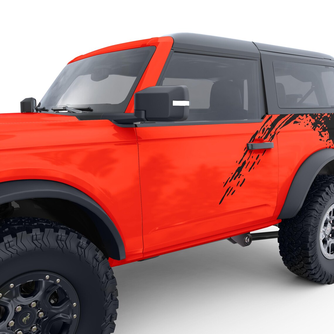 Back Splash Side Door Decals. Fits Bronco Decals 2021+. Best Gift for ...