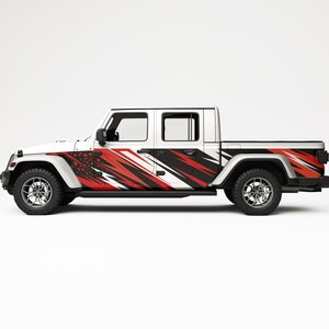 Electric Shockwave Door Decals. for Jeep Gladiator Vinyl Decals. Made ...