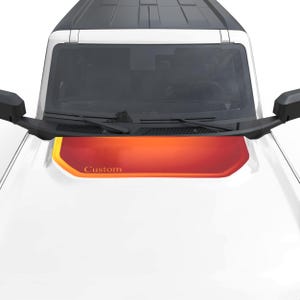 Fits Ford Bronco Decals 2021+. Heritage Style Retro Sunset Hood and ...