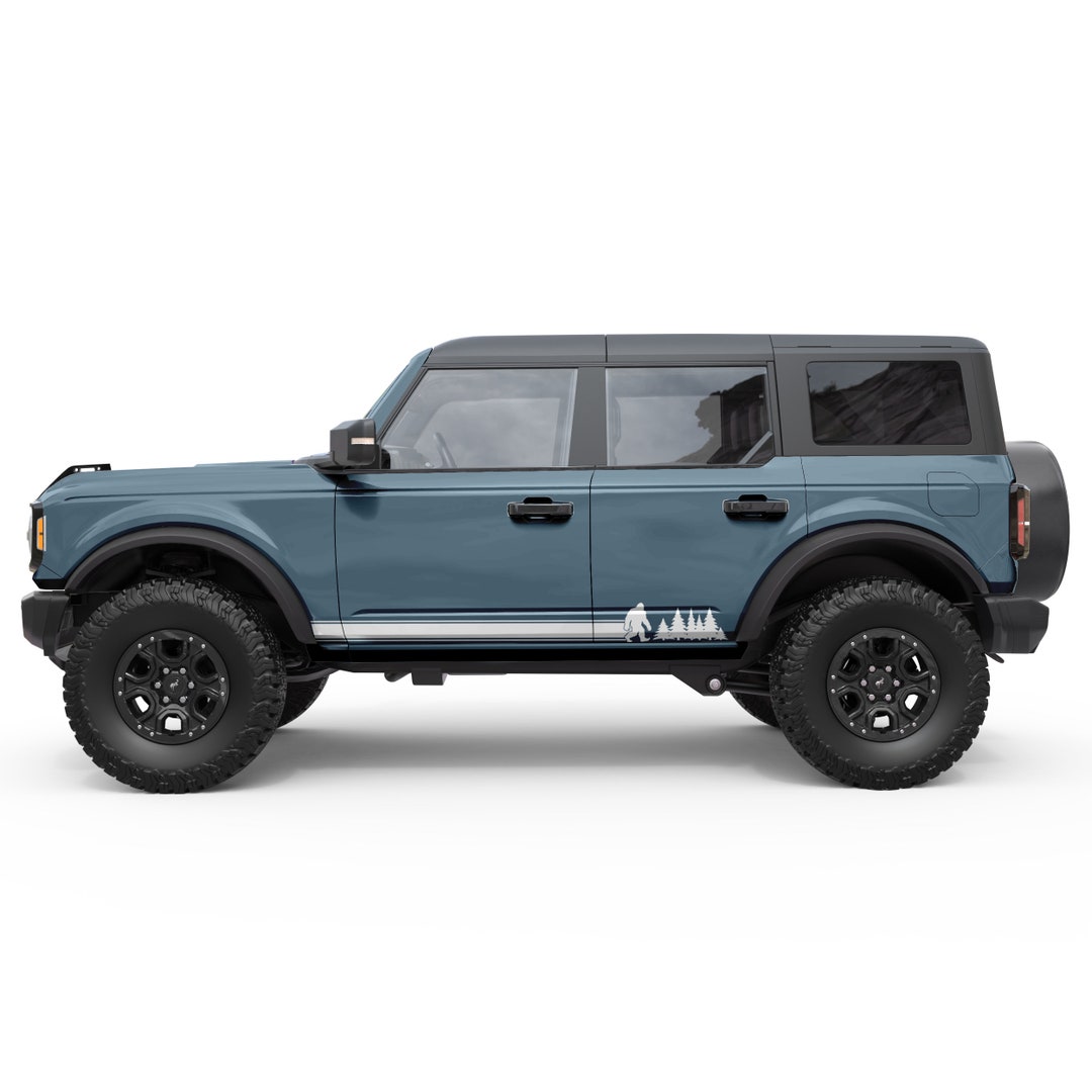 For Ford Bronco Sticker 2021+. Bigfoot Stripe Decals for Bronco ...