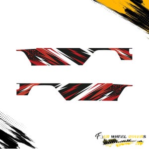 Electric Shockwave Door Decals. for Jeep Gladiator Vinyl Decals. Made ...