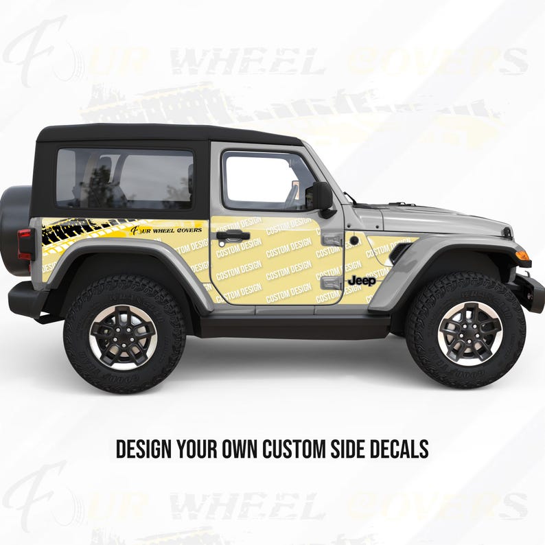 Custom Side Decals Graphics for Jeep Wrangler. Enjoy Your Imagination ...