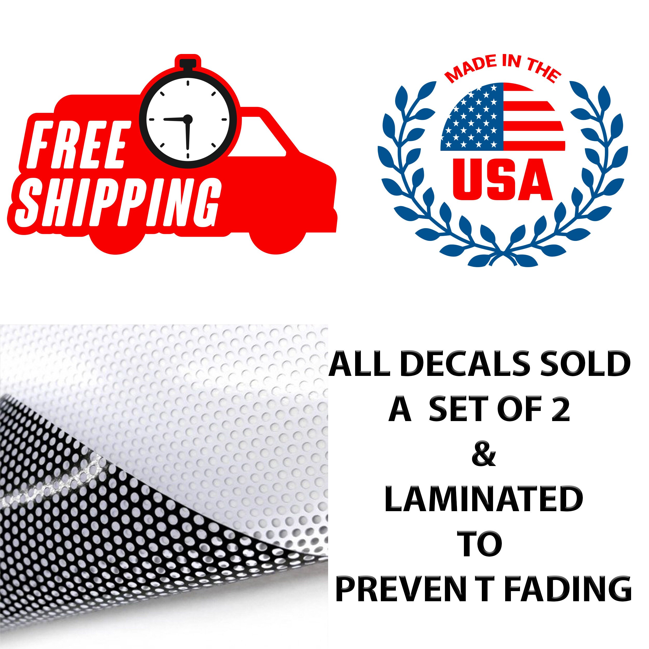 Tiger Print Fender Decal Sticker Pair Fits 2018-2024 Jeep Wrangler JL ...