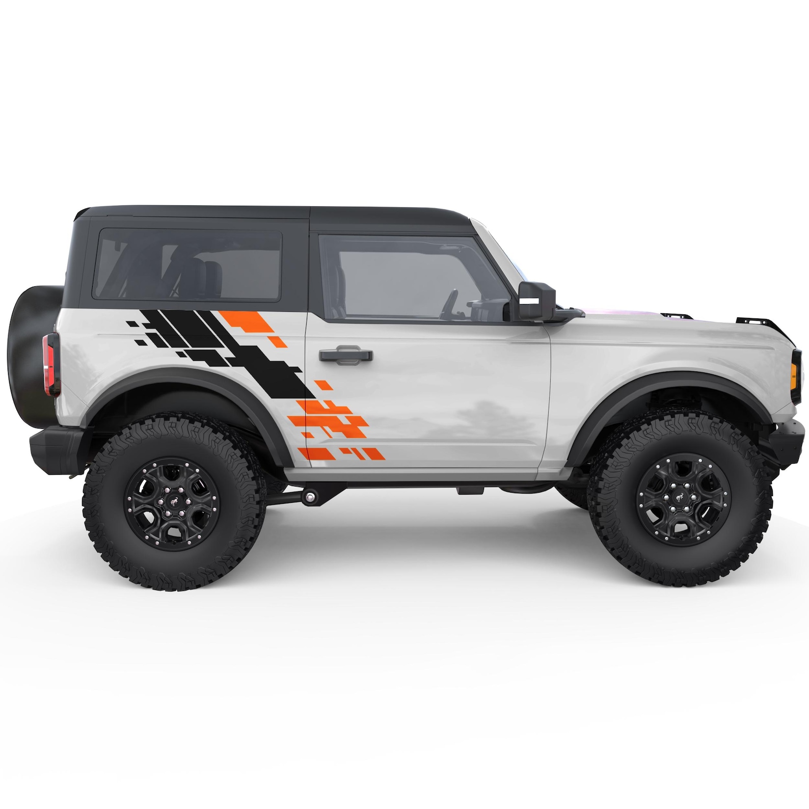 Fits Ford Bronco Decal 2021+. Quarter Panel Side Graphics for Bronco ...