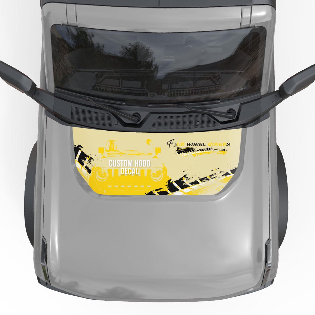 Custom Hood Decal for Ford Bronco 2021+. Enjoy Your Imagination! Made ...