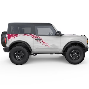 Back Splash Side Door Decals. Fits Bronco Decals 2021+. Best Gift for ...