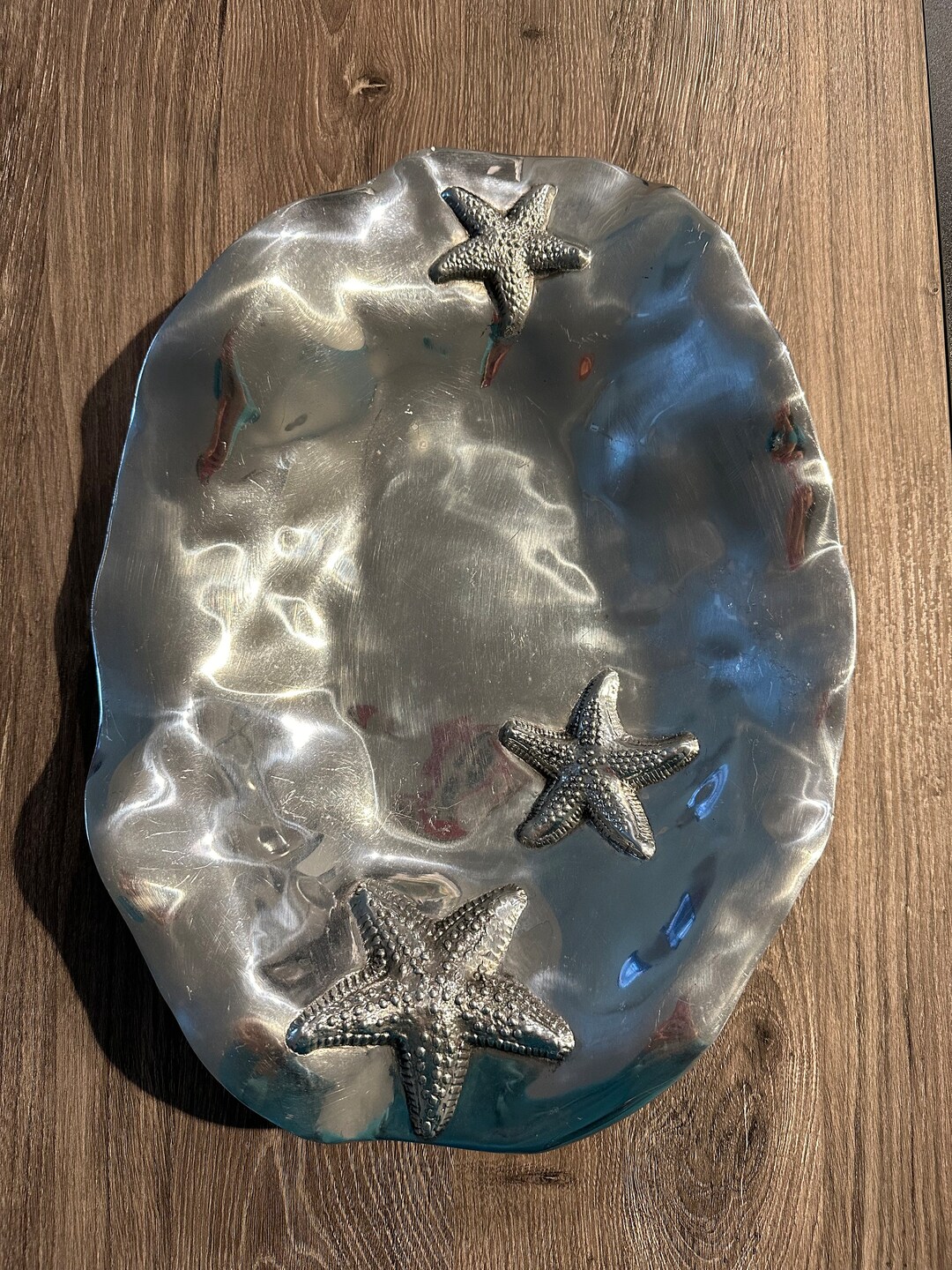 Big Beatriz Ball Ocean Starfish Silver Bowl Aluminum Alloy 17 Inch - Etsy