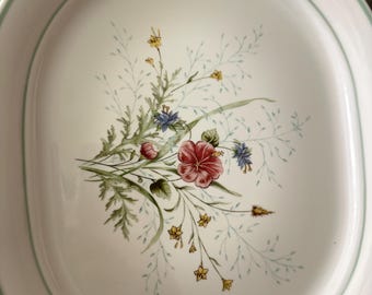 Vintage Corelle Corning (cornerstone) Summer Mist 12" Oval Serving ...